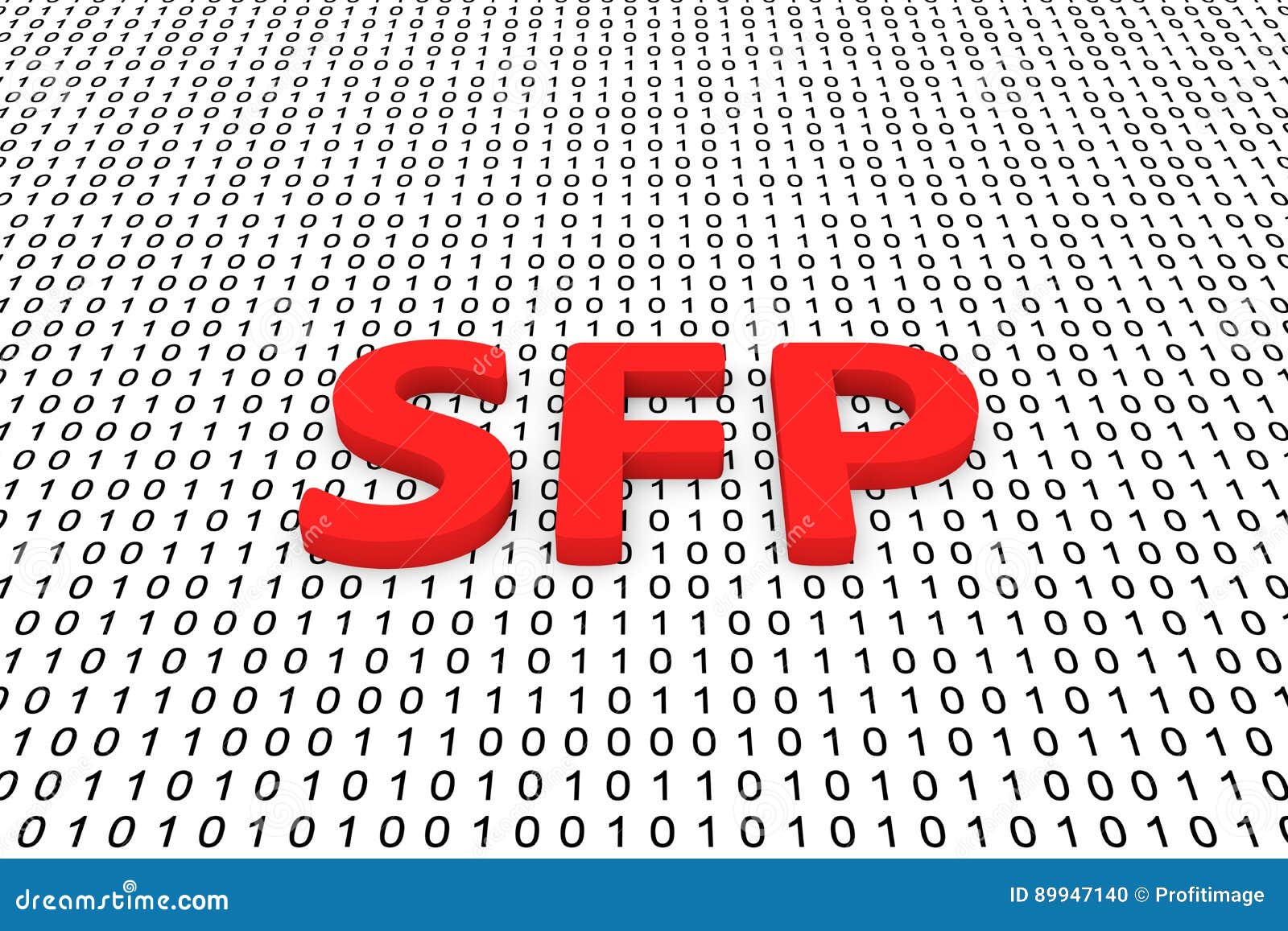 SFP stock illustration. Illustration of computer, render - 89947140
