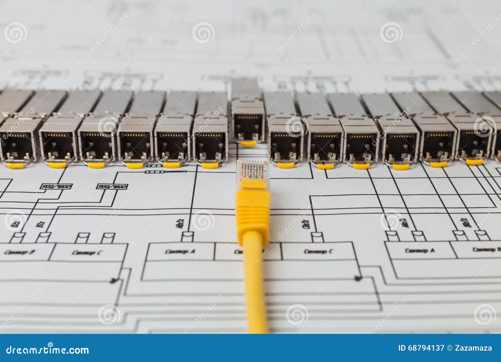 Fiber Optic Blueprint Stock Photos - Free & Royalty-Free Stock Photos ...