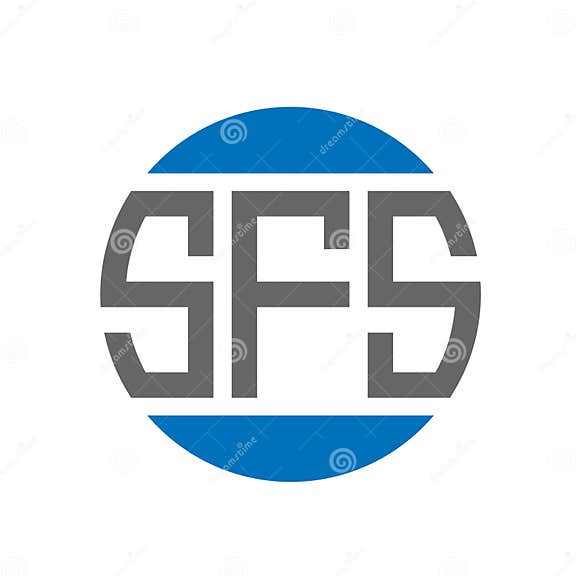 SFS Letter Logo Design on White Background. SFS Creative Initials ...