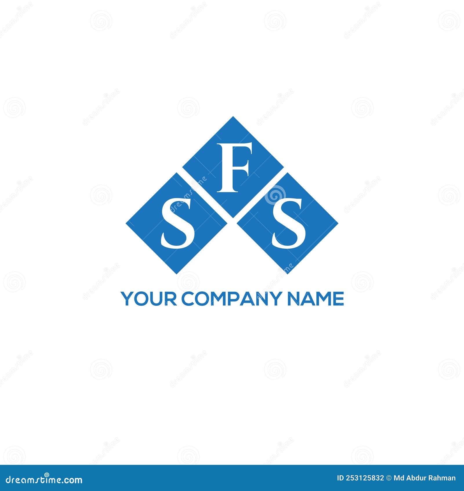 SFS Letter Logo Design On WHITE Background. SFS Creative Initials ...