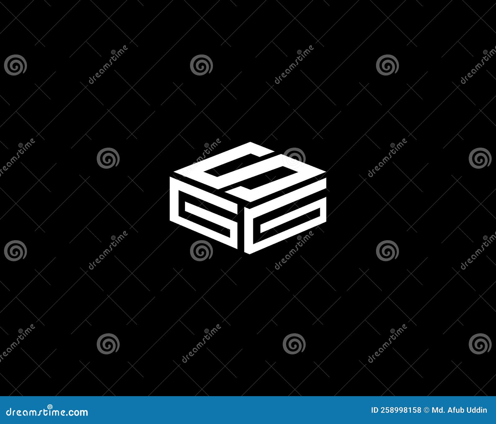 SGG and GSG Logo Design Vector Graphic Stock Vector - Illustration of ...