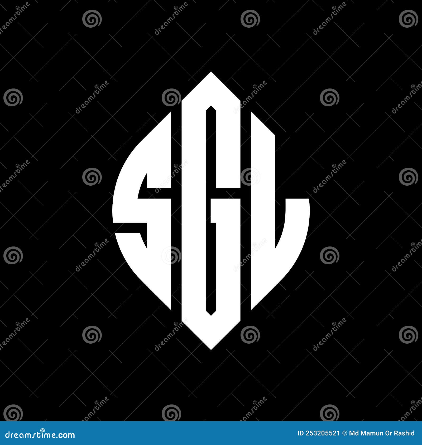 SGL Circle Letter Logo Design with Circle and Ellipse Shape. SGL ...