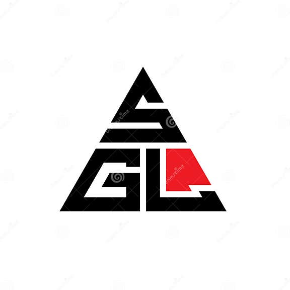 SGL Triangle Letter Logo Design with Triangle Shape. SGL Triangle Logo ...