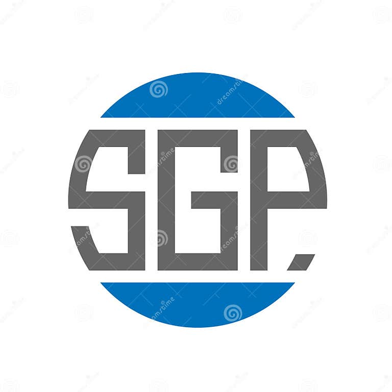 SGP Letter Logo Design on White Background. SGP Creative Initials ...