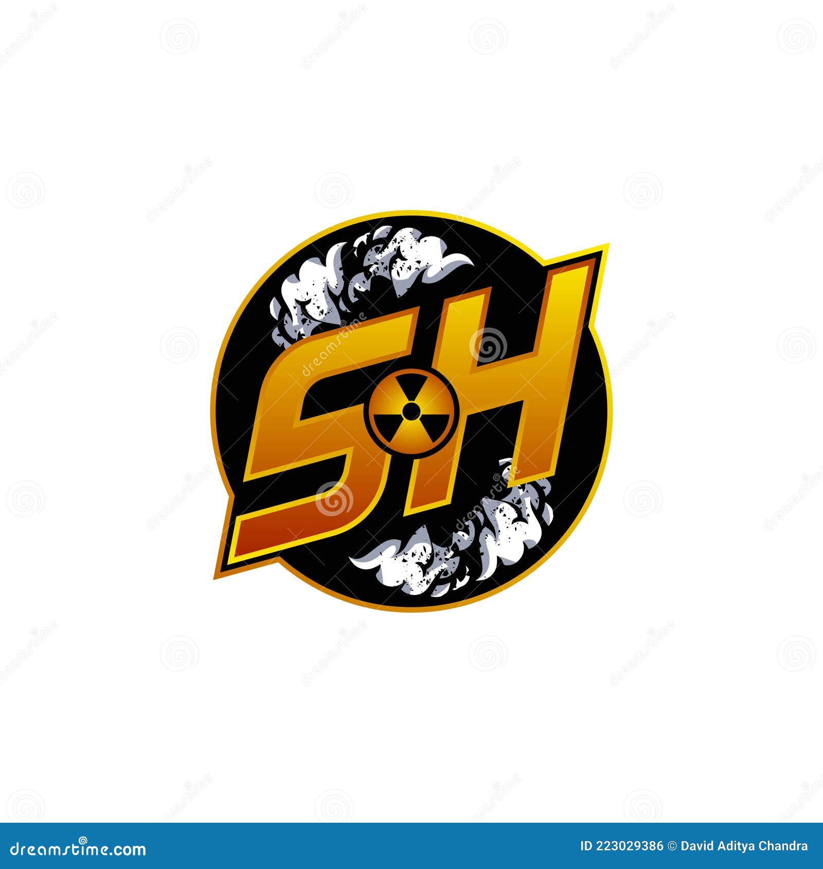 SH Logo Monogram ESport Gaming with Gas Shape Design Stock Vector ... SH Logo Monogram ESport Gaming with Gas Shape Design Stock Vector ...