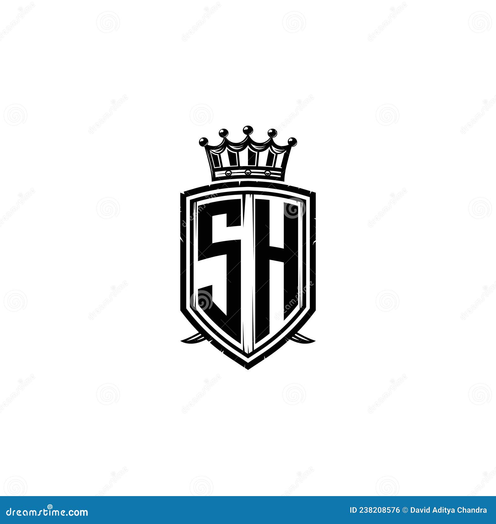 SH Logo Monogram Shield Crown Luxury Design Stock Vector - Illustration ... SH Logo Monogram Shield Crown Luxury Design Stock Vector - Illustration ...
