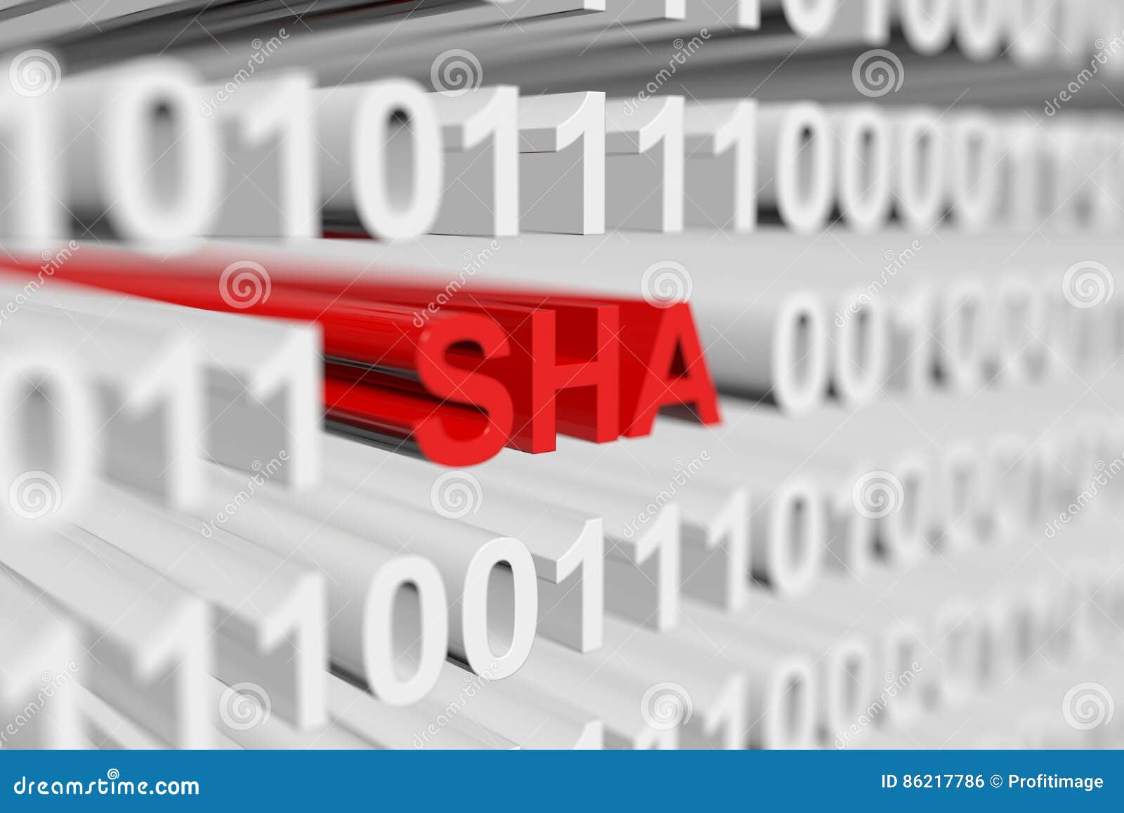 Sha stock illustration. Illustration of binary, function - 86217786