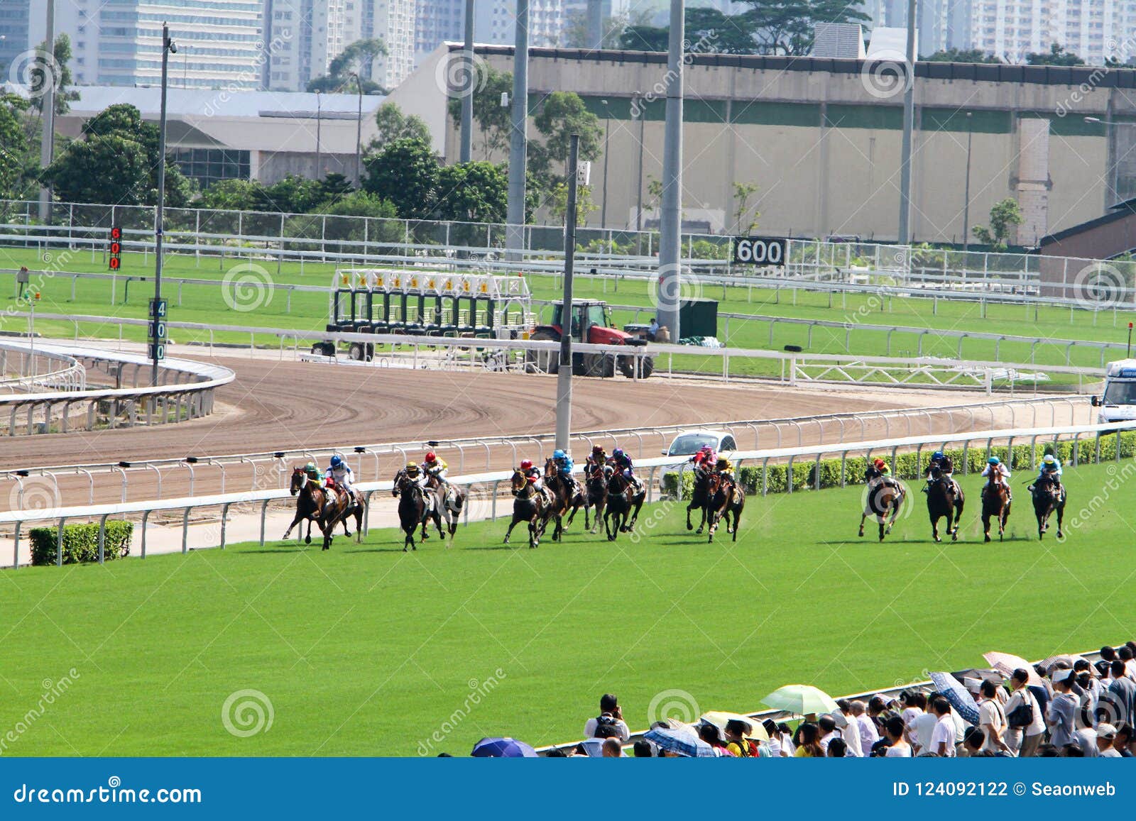 The Sha Tin Race Course at 2010 Editorial Photography - Image of ...
