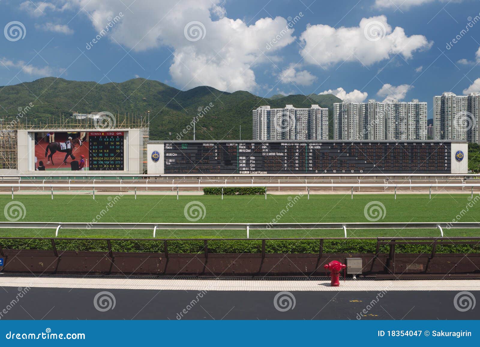 Sha Tin Racecourse, Hong Kong Editorial Photography - Image of ...