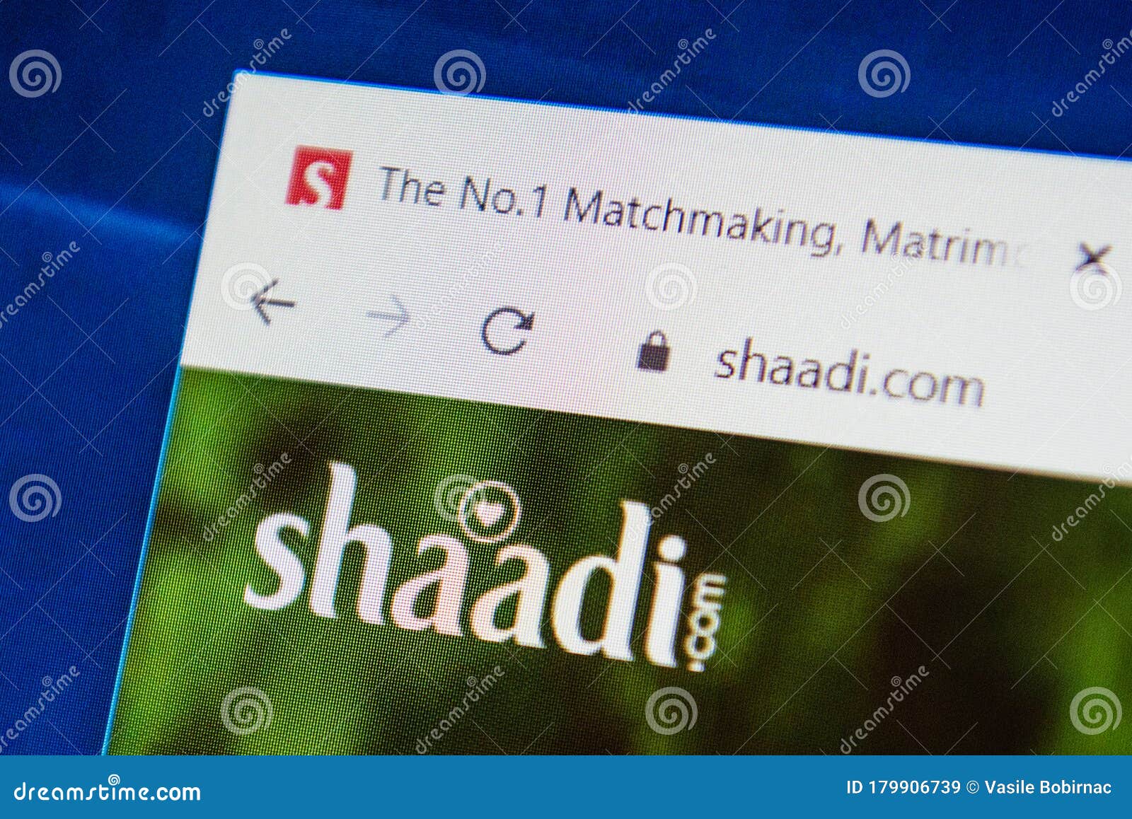 Shaadi.com Web Site. Selective Focus. Editorial Stock Image - Image of ...