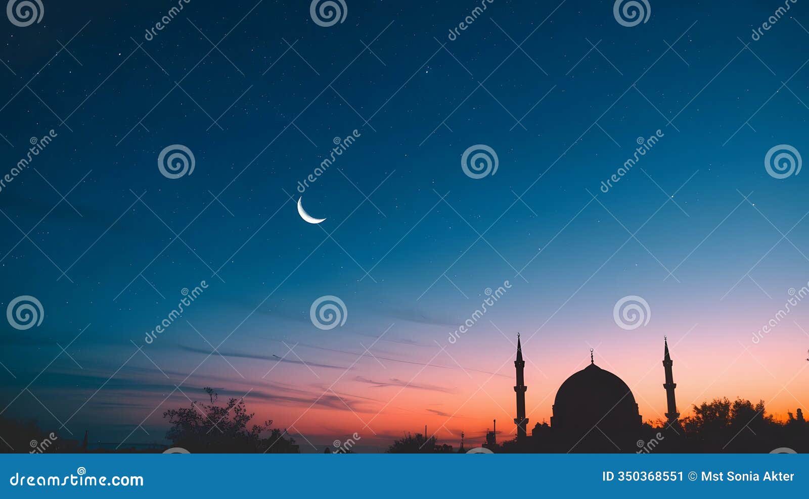 Shab E Miraj, Isra Wal Miraj the Night Journey 27 Rajab Banner Stock ...