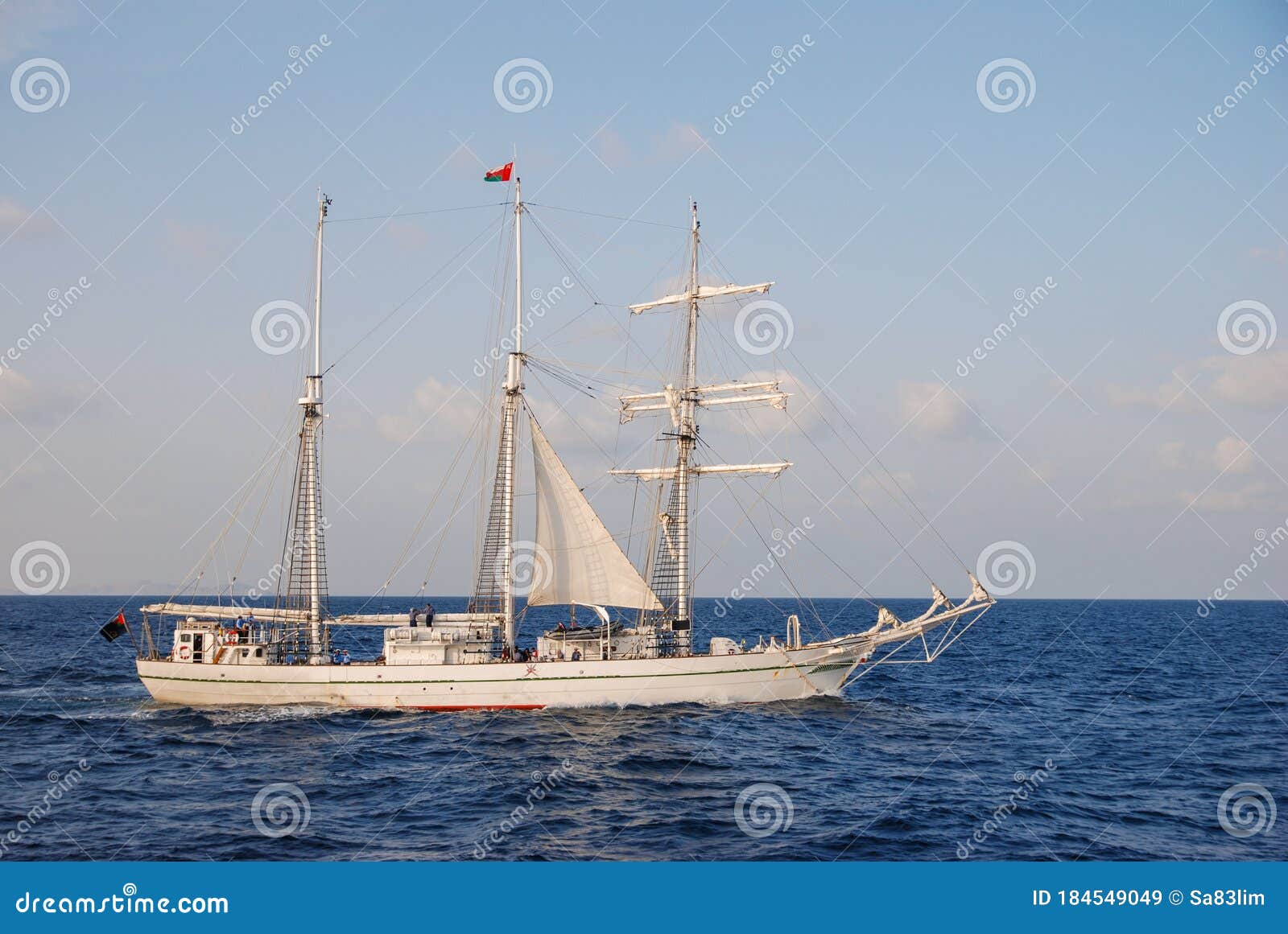 Shabab Oman Sailing ship editorial stock image. Image of holiday ...