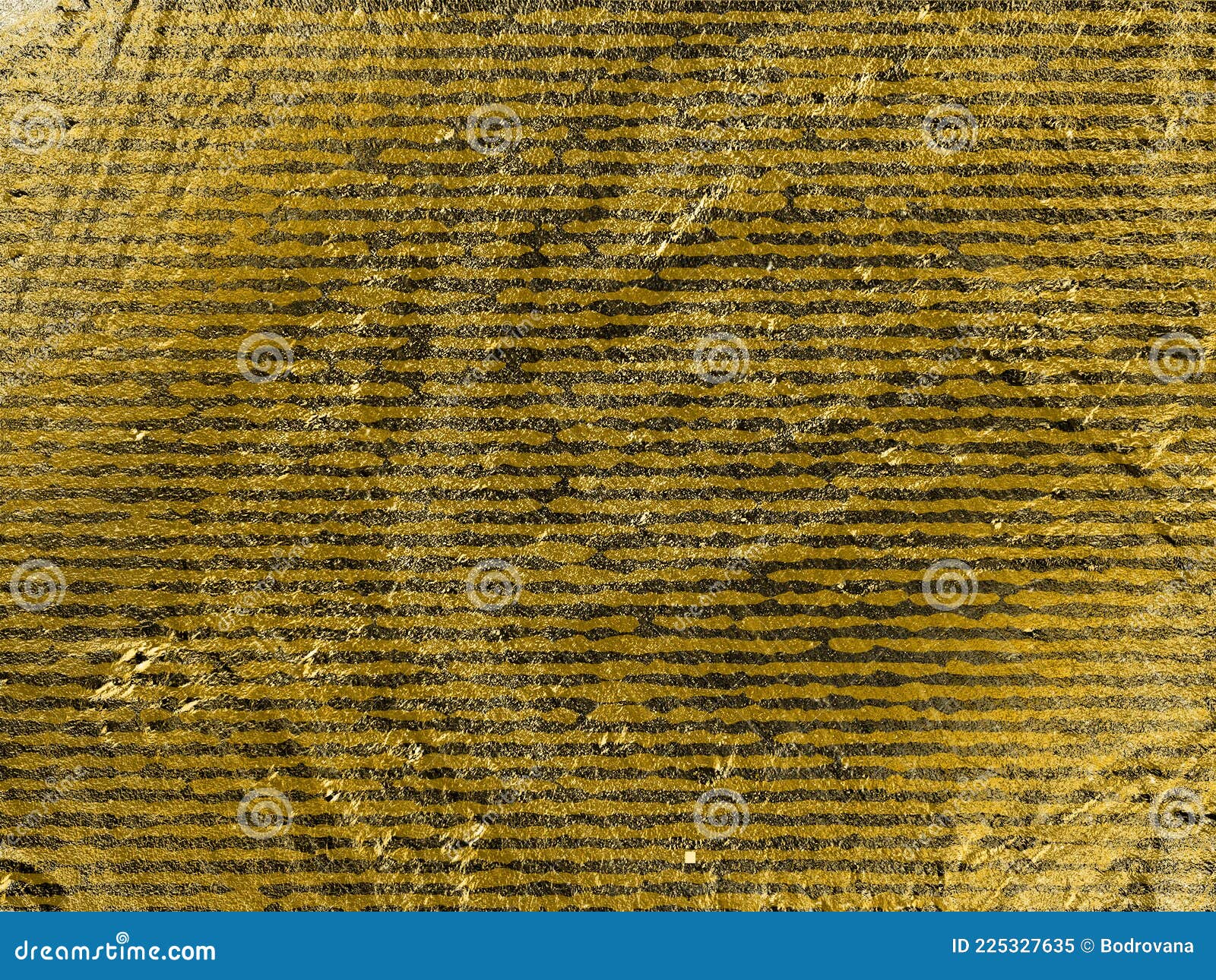 Aged Gold Frame Border Isolated On White Royalty-Free Stock Photography ...