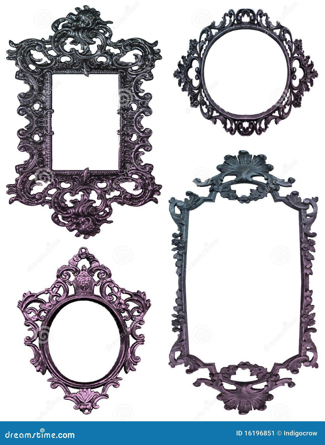 Shabby Chic Frames stock illustration. Illustration of rectangles ...