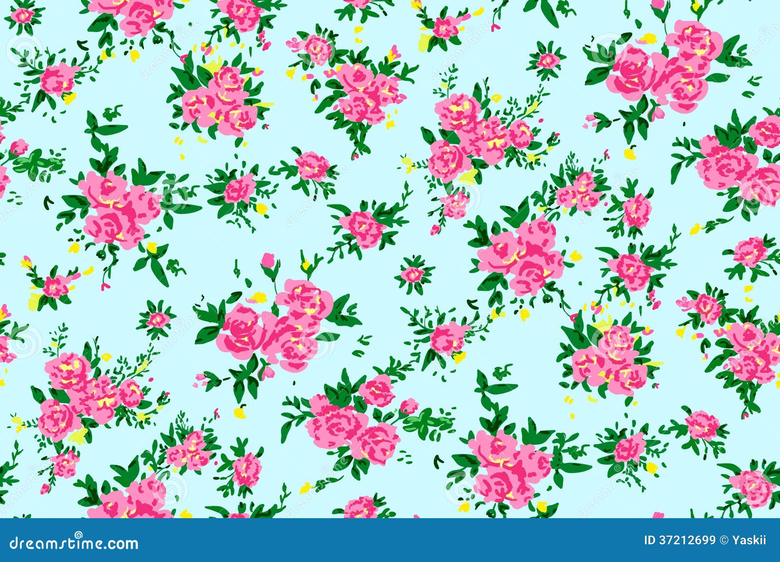 Shabby Chic Rose Background Stock Vector - Illustration of endless ...