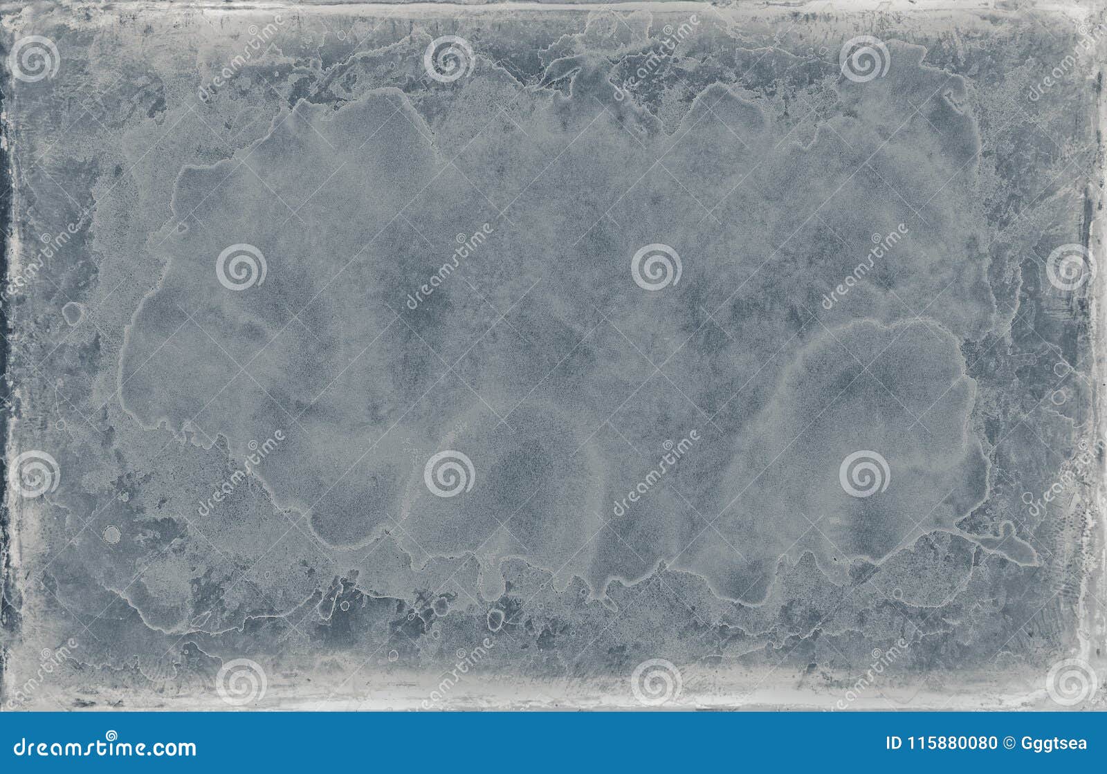 Shabby Old Blue Grunge Design Frame Texture Stock Photo - Image of ...