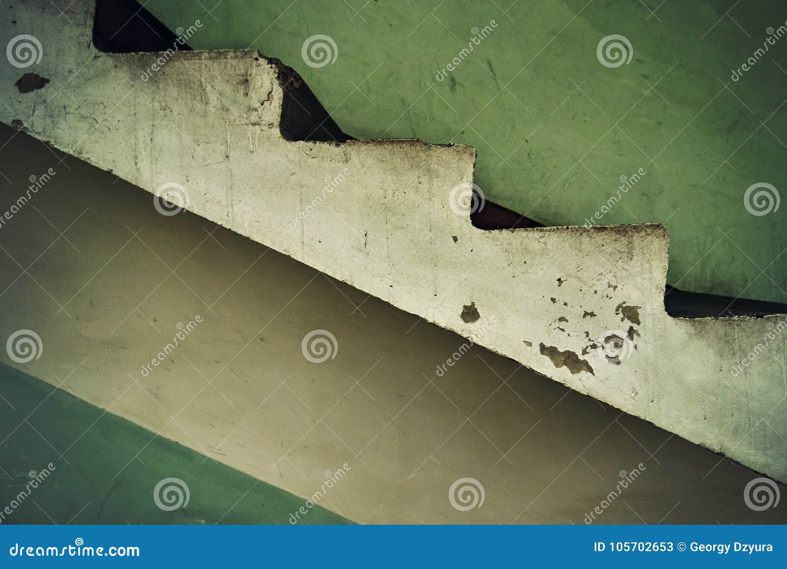 Shabby Staircase in Old Soviet Building Stock Image - Image of ...