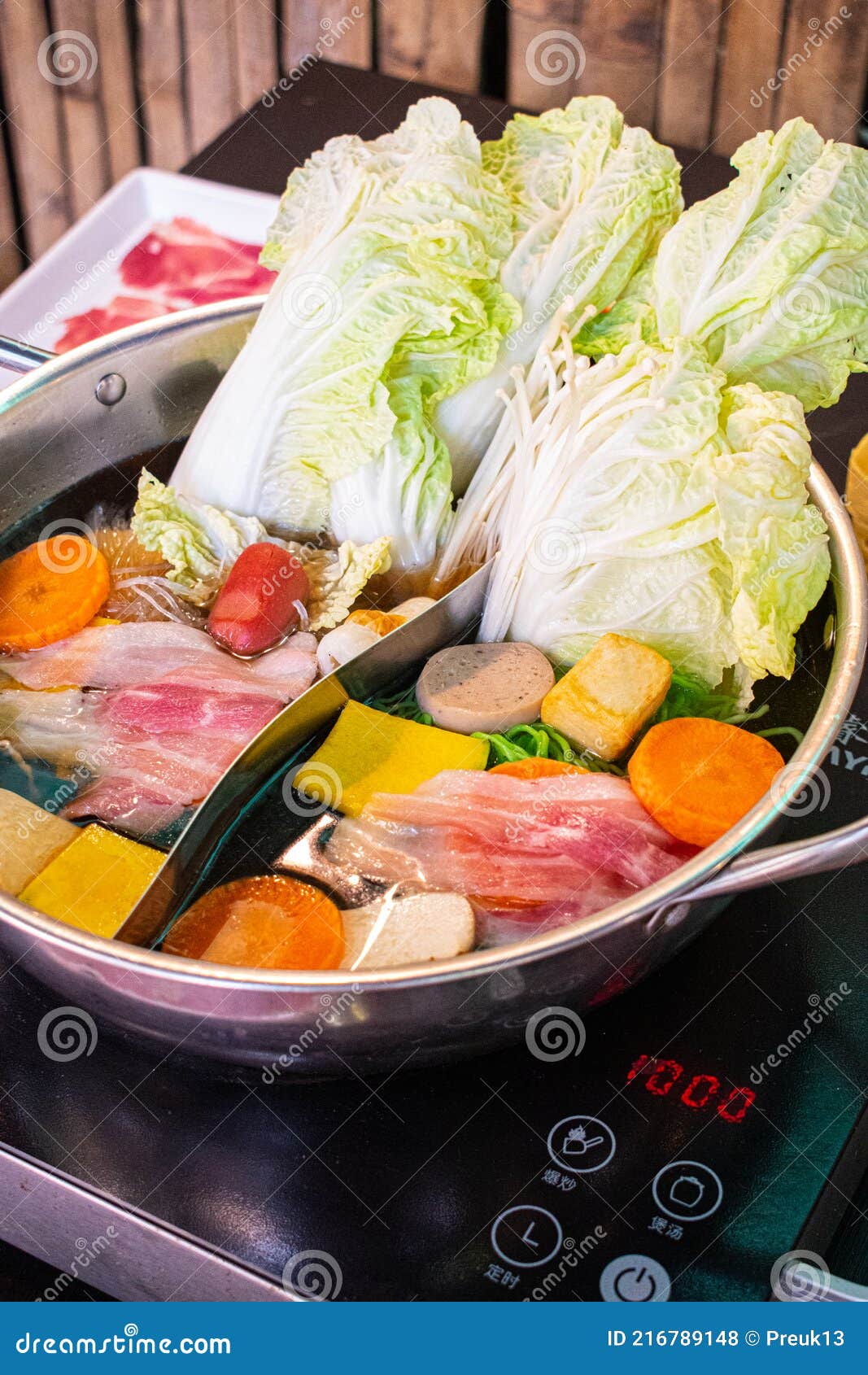 Shabu set stock photo. Image of healthy, meal, restaurant - 216789148