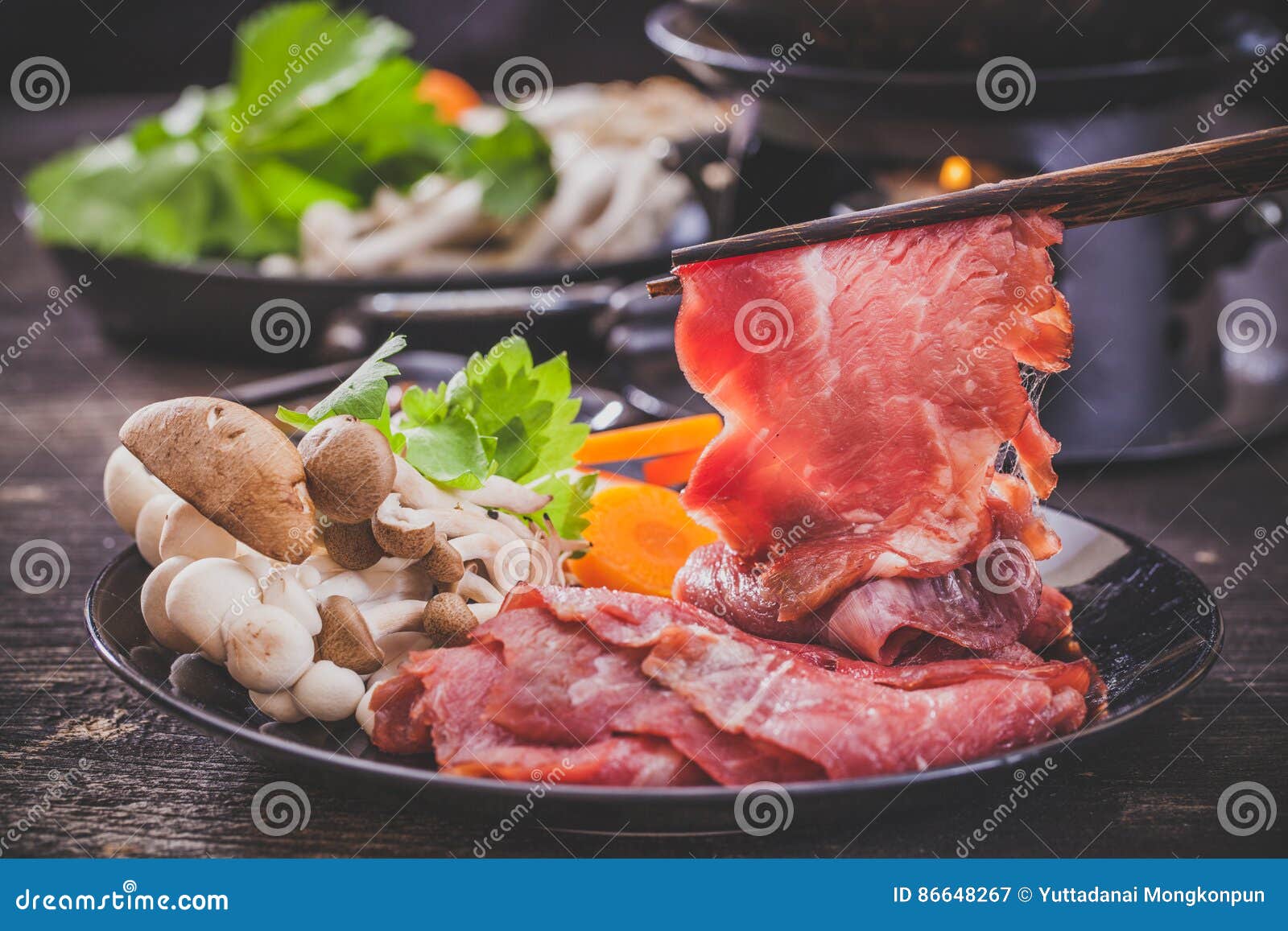 Shabu Shabu stock image. Image of beef, cooking, shabu - 86648267