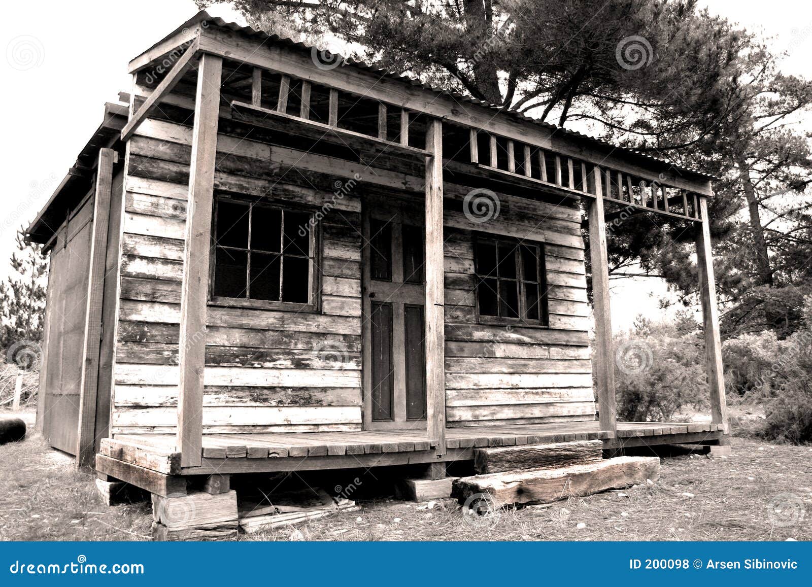 Shack stock photo. Image of shack, west, country, wild - 200098