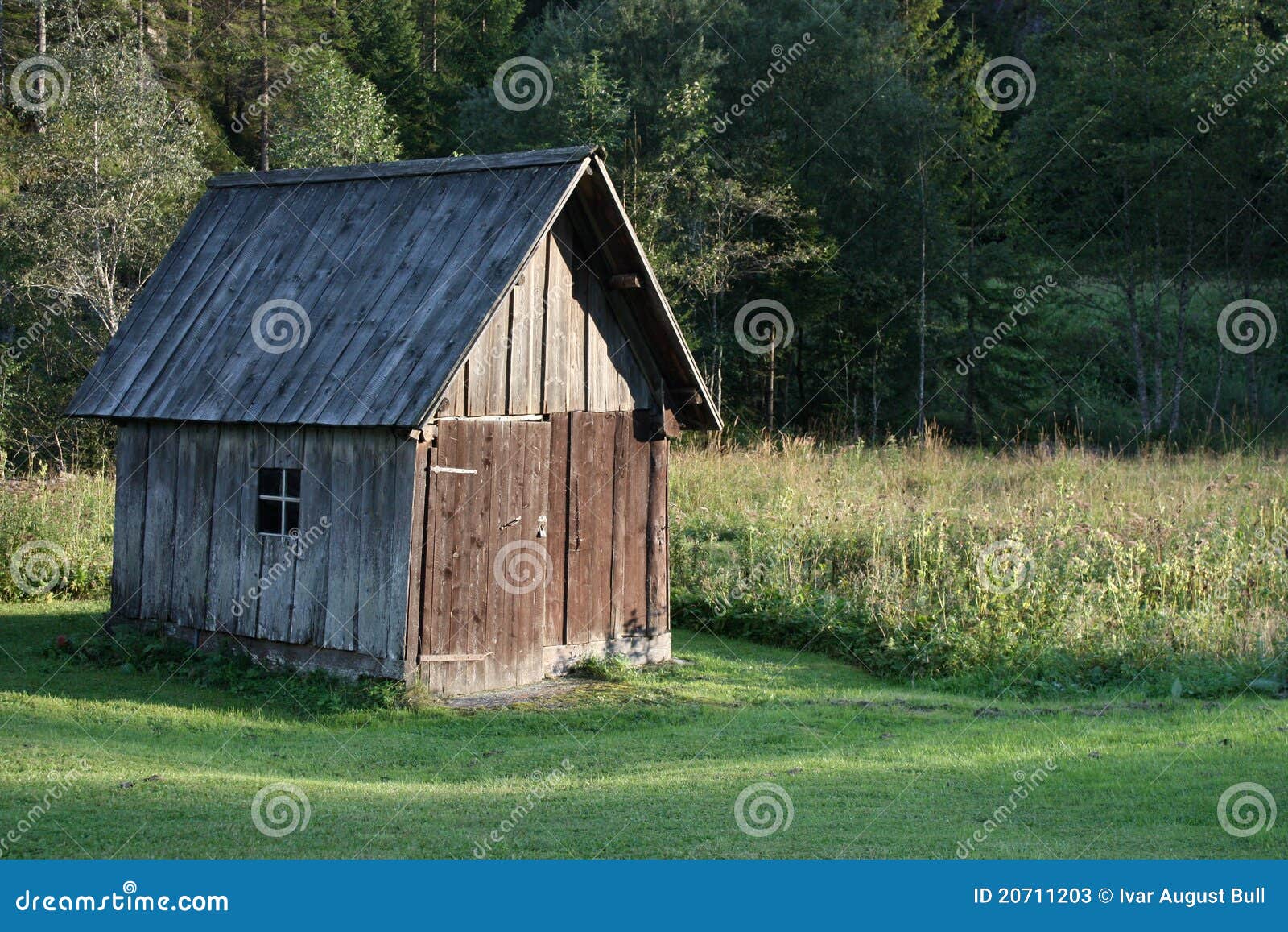 Shack stock image. Image of outhouse, field, austria - 20711203