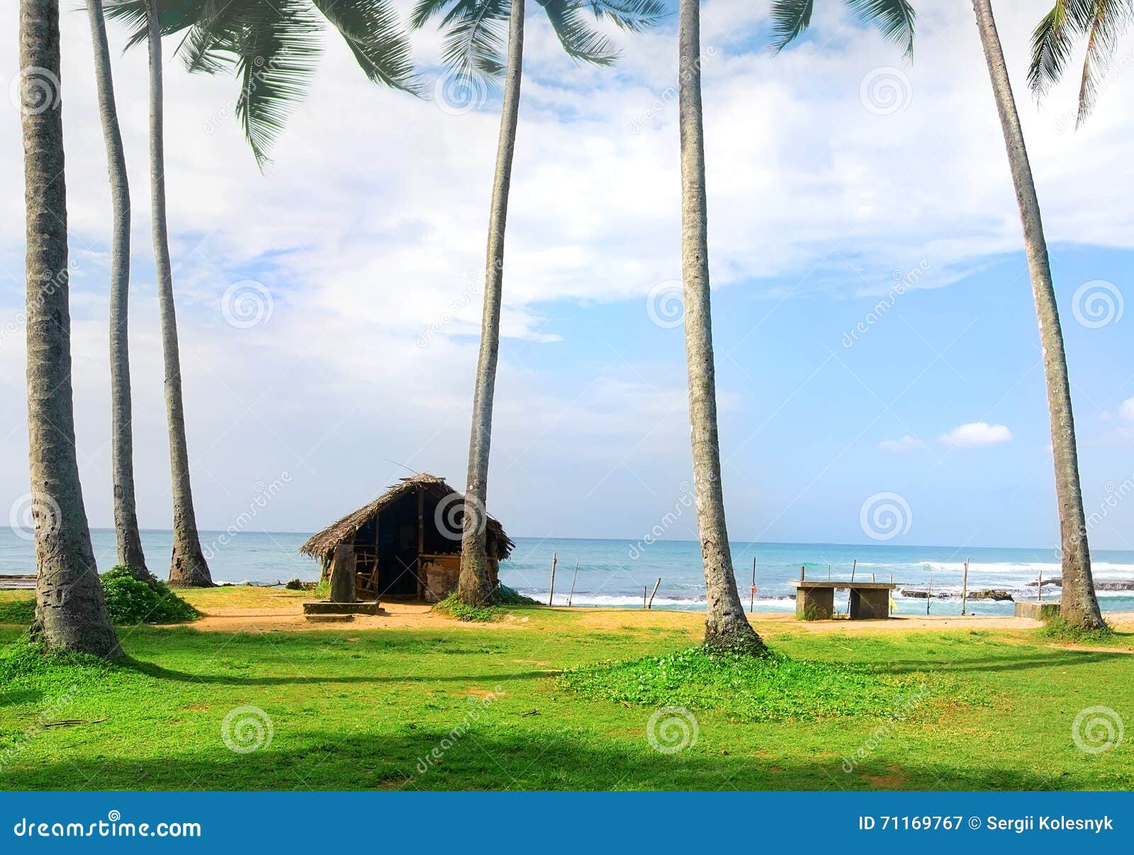 Shack near ocean stock image. Image of local, ocean, shack - 71169767