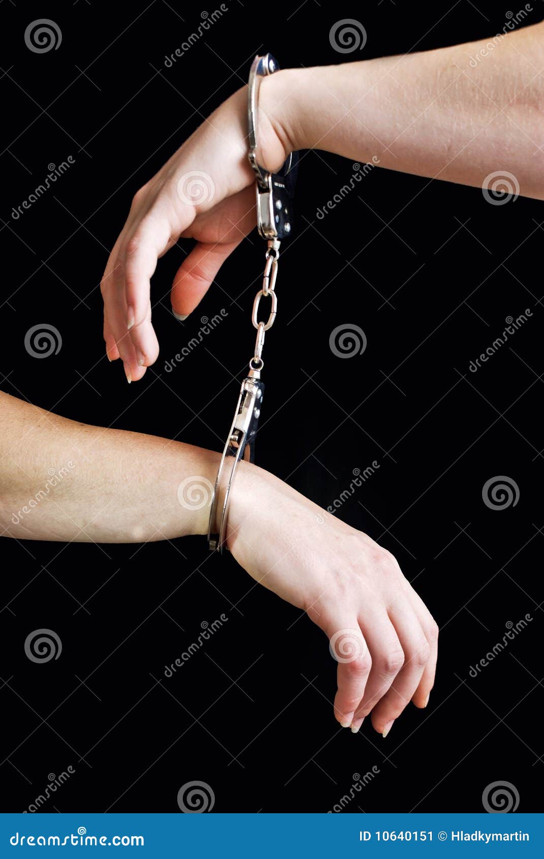 Shackled hands stock image. Image of black, failure, collar - 10640151