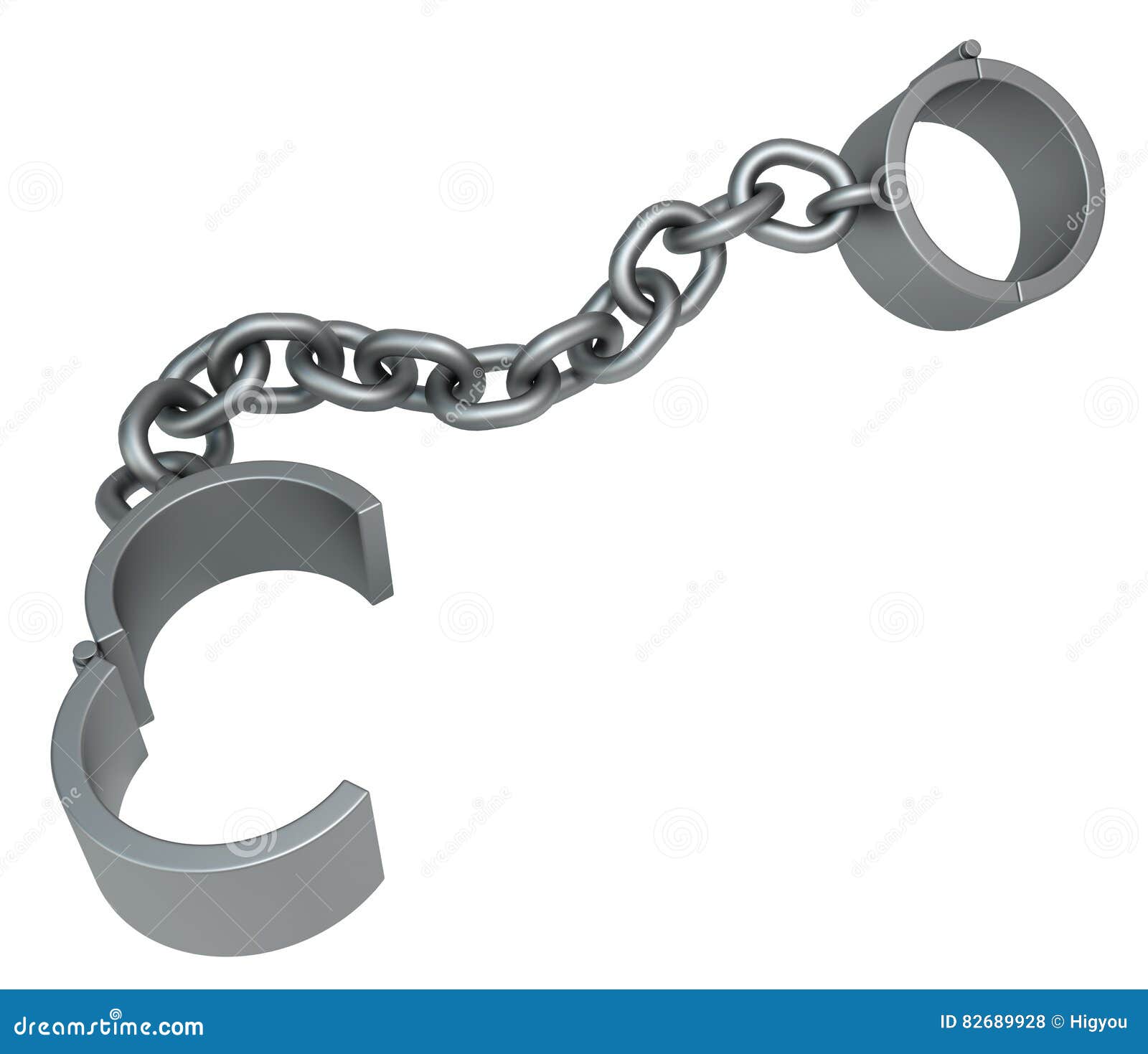 Shackles Chain stock illustration. Illustration of slavery - 82689928