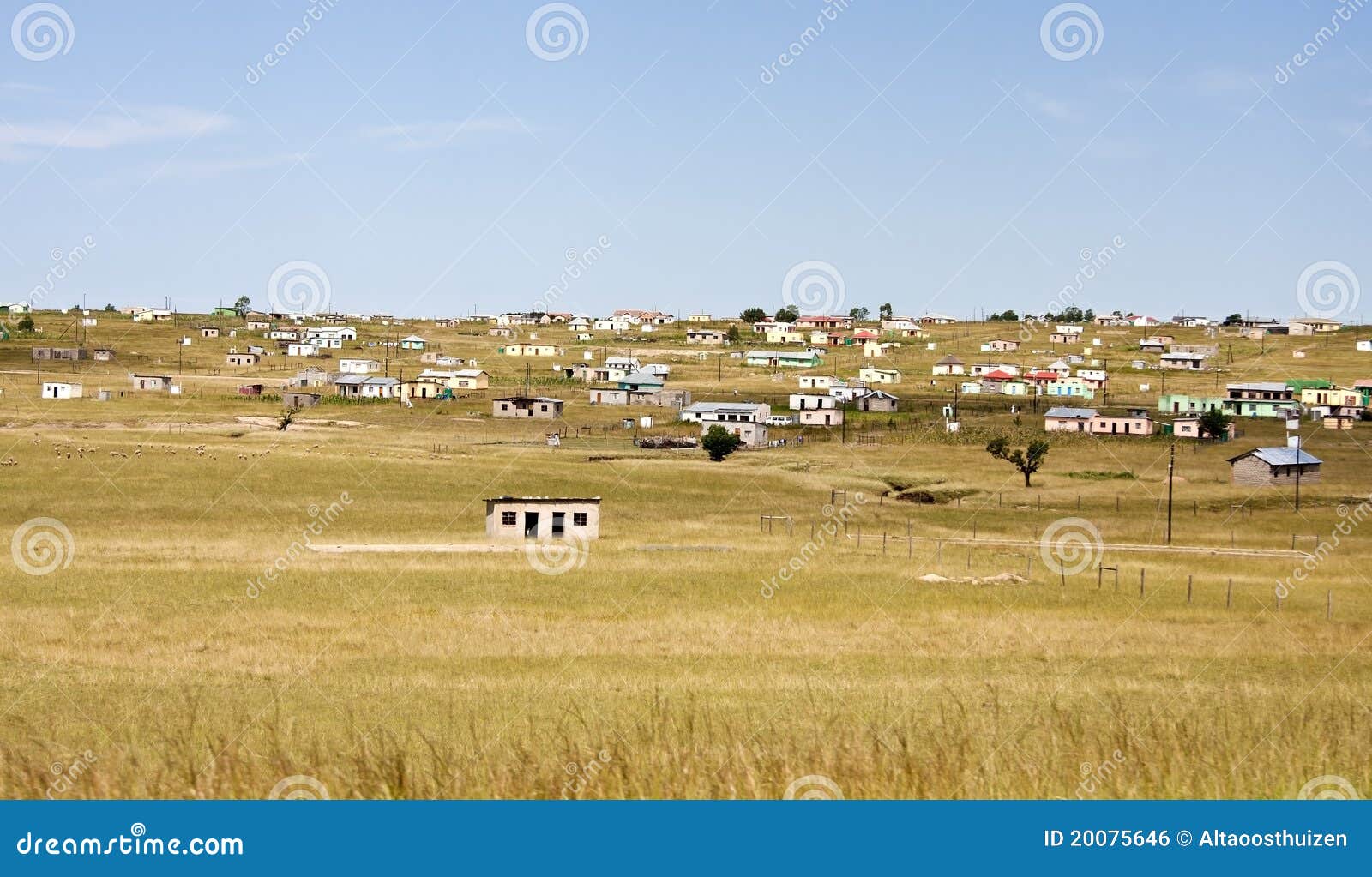 Shacks in Transkei South Africa Corrugated Iron Stock Photo - Image of ...
