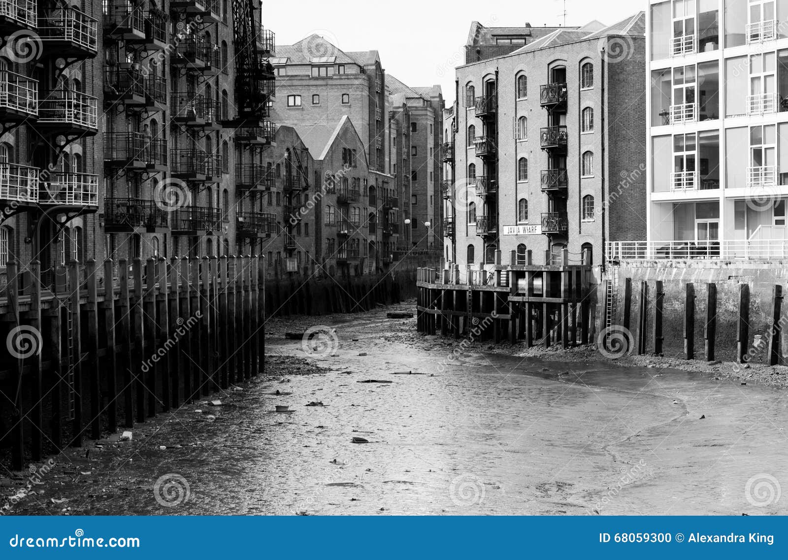 Shad Thames In London, UK. Historic Shad Thames Is An Old Cobbled ...