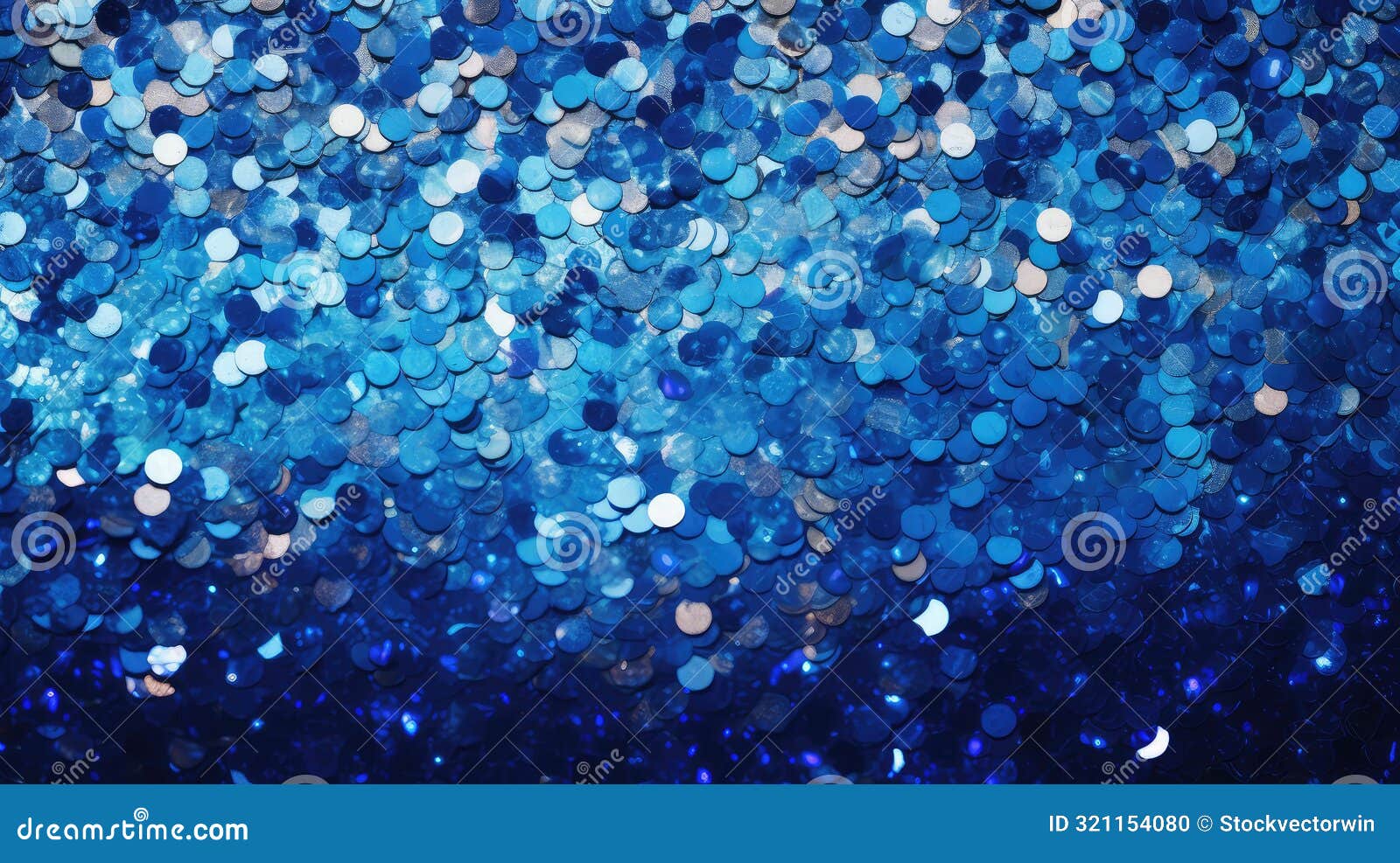 Shade Blue Sequin Background Stock Illustration - Illustration of navy ...