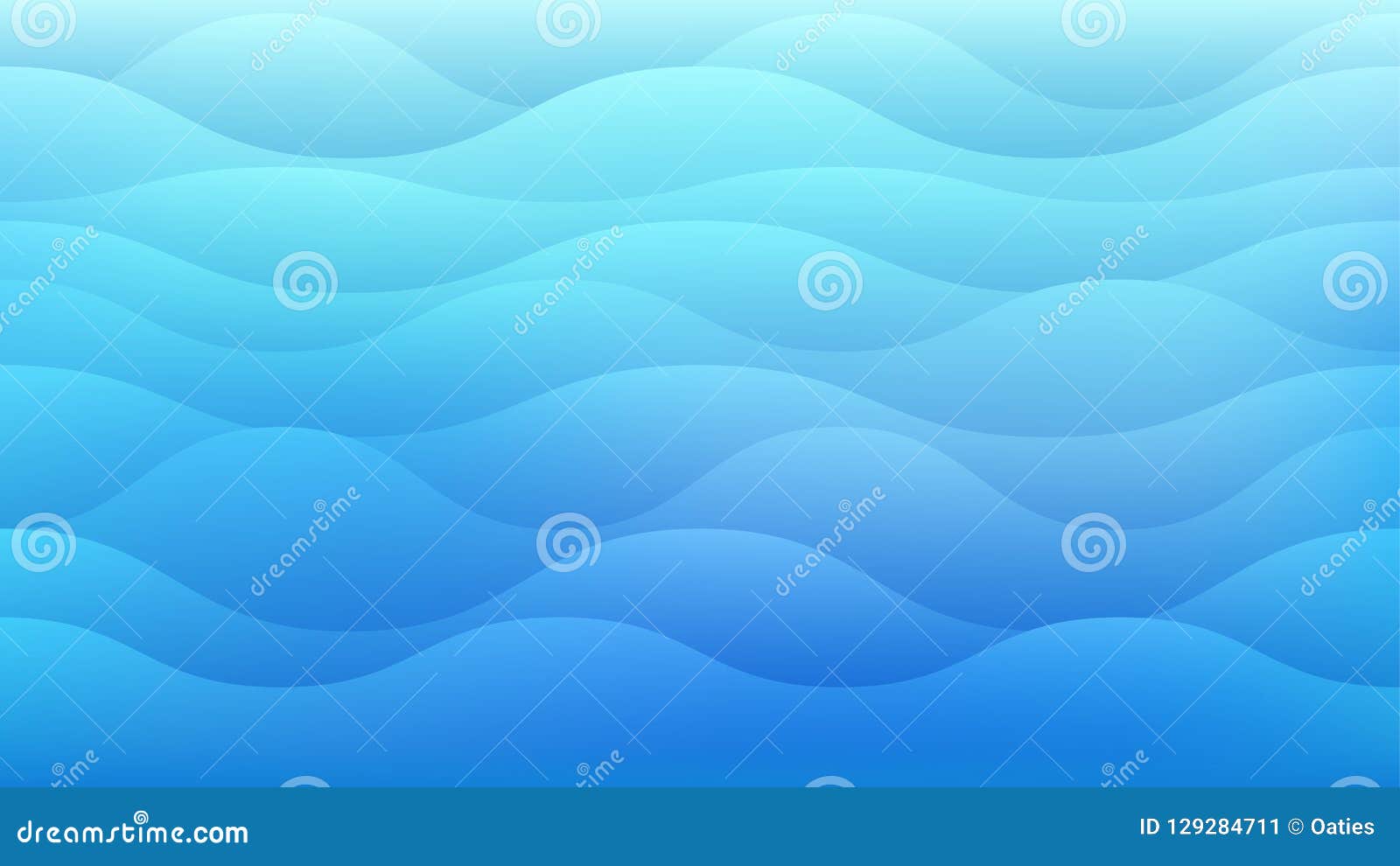 Shade of Blue Wavy Background Stock Vector - Illustration of ...