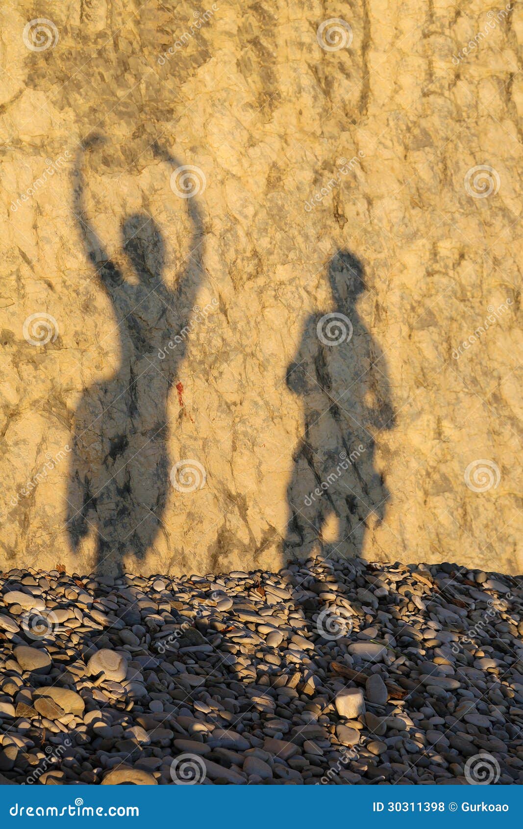Shade loving couple stock photo. Image of design, beach - 30311398