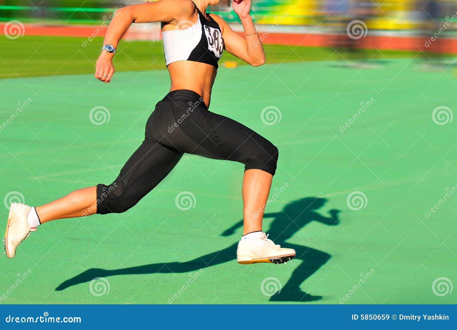 Shade of a running stock image. Image of participant, baton - 5850659