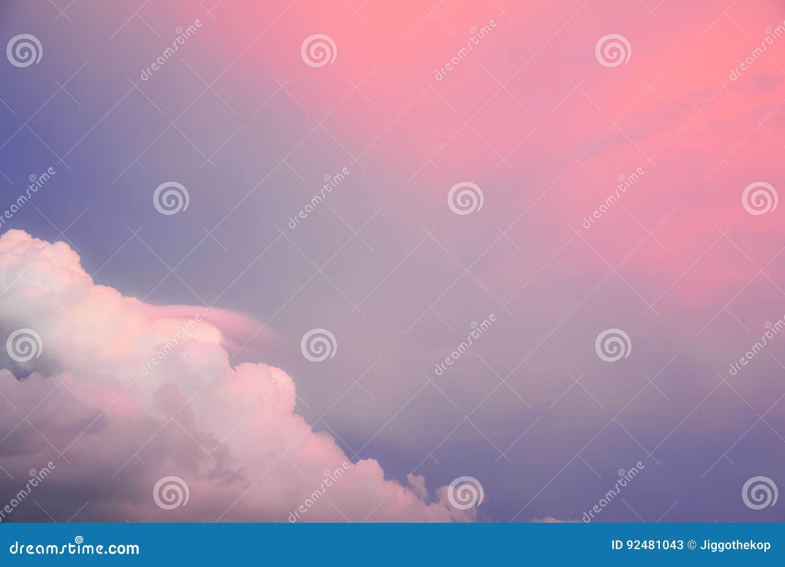 Shade sky with pink clouds stock image. Image of peace - 92481043