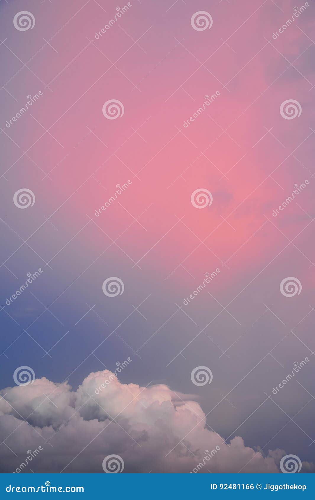 Shade sky with pink clouds stock photo. Image of outdoor - 92481166