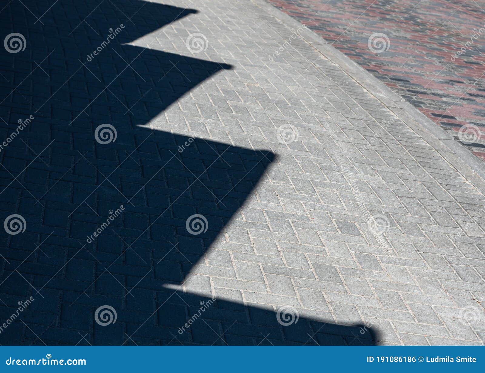 Shade in a sunny day stock photo. Image of architecture - 191086186