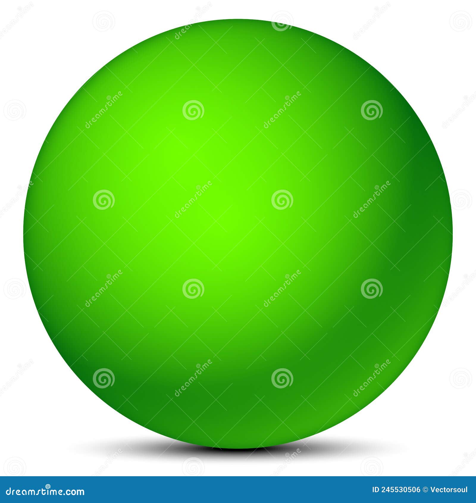 Shaded 3d Sphere Icon, Vector Illustration Stock Vector - Illustration ...