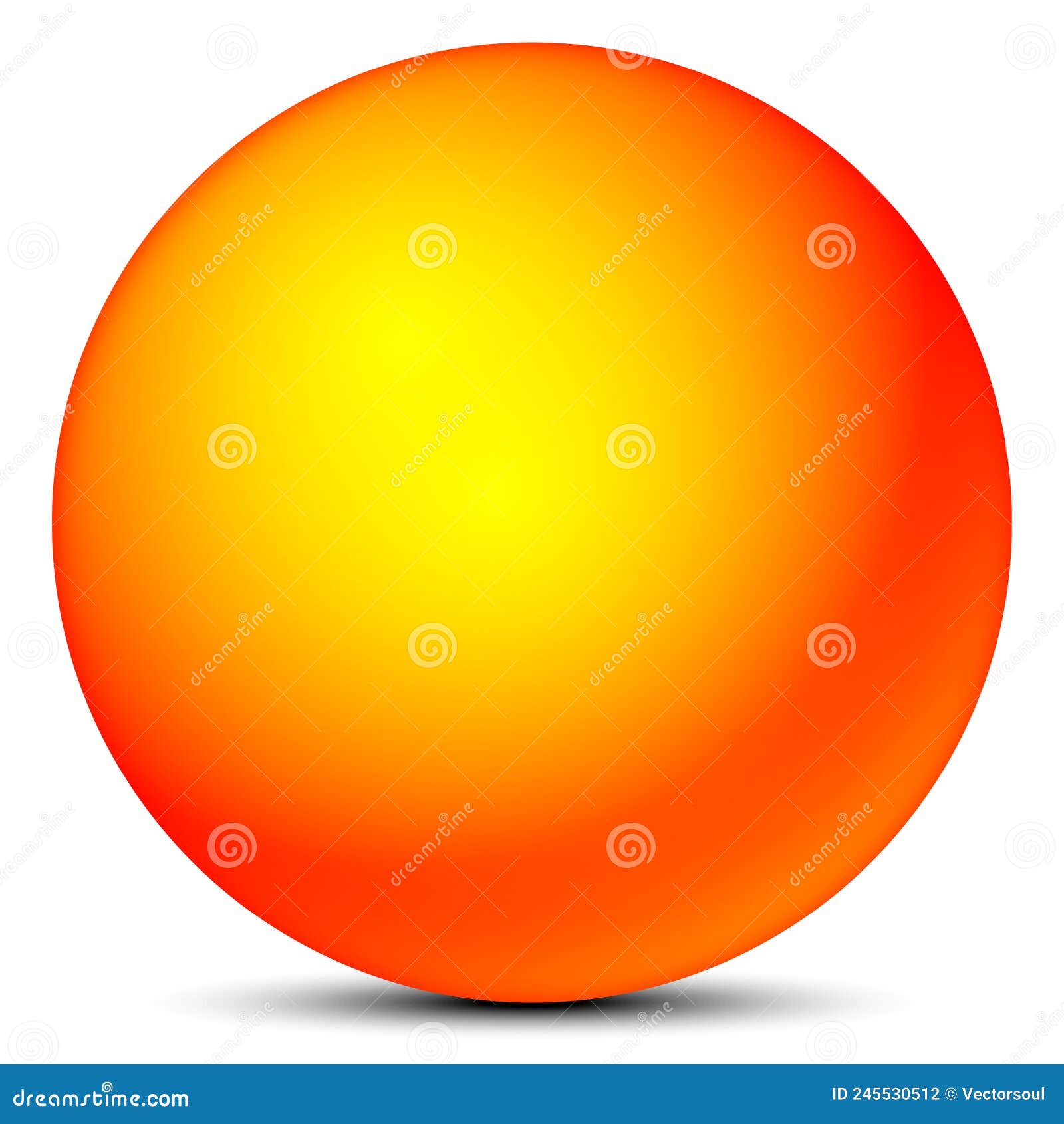 Shaded 3d Sphere Icon, Vector Illustration Stock Vector - Illustration ...