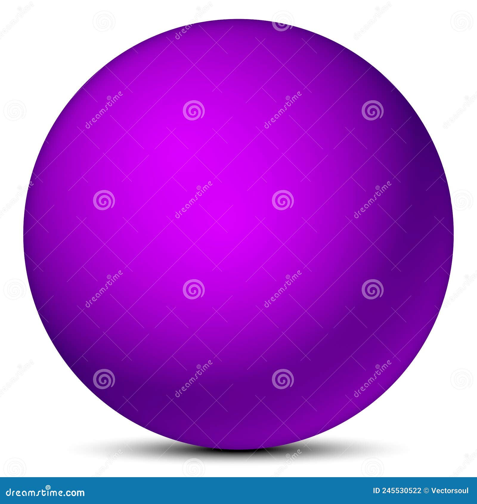 Shaded 3d Sphere Icon, Vector Illustration Stock Vector - Illustration ...