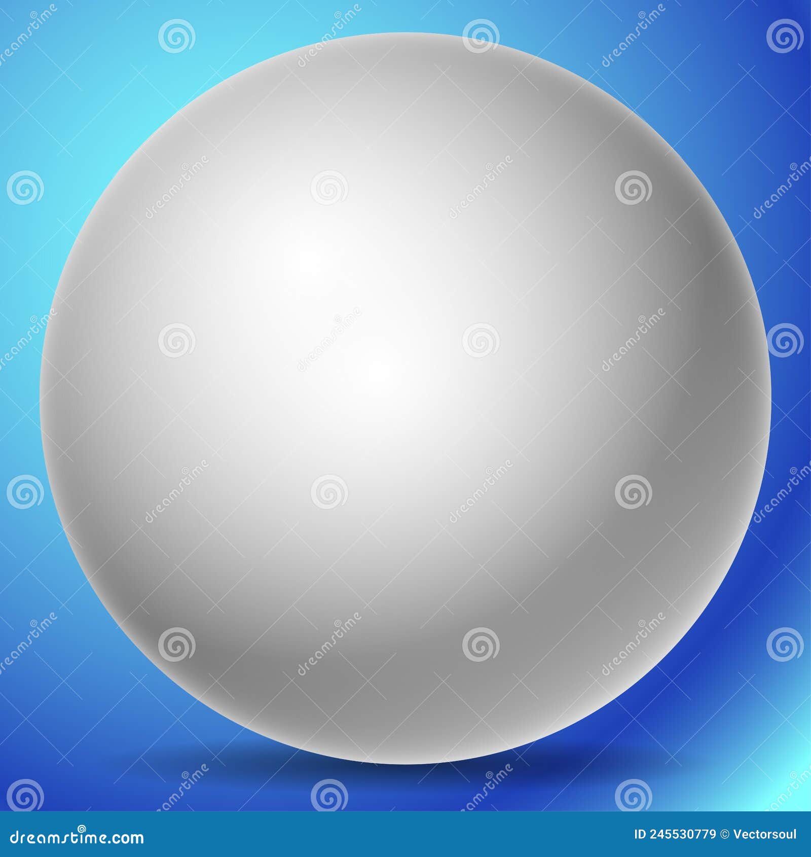 Shaded 3d Sphere Icon, Vector Illustration Stock Vector - Illustration ...