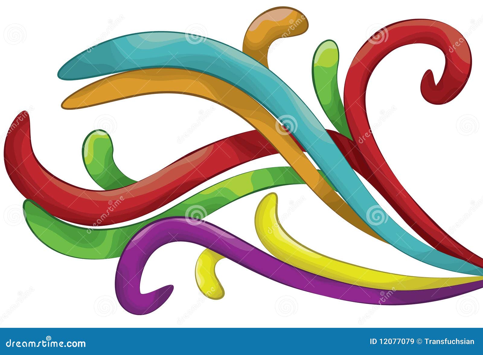 Shaded Swirl Shape Background Stock Illustration - Illustration of ...