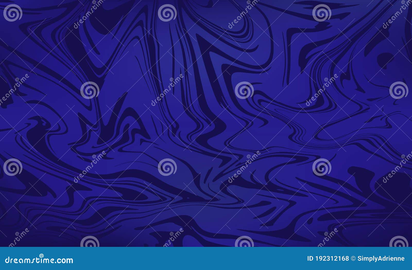 Abstract Blue Background with Gradient and Swirl Pattern Stock Vector ...