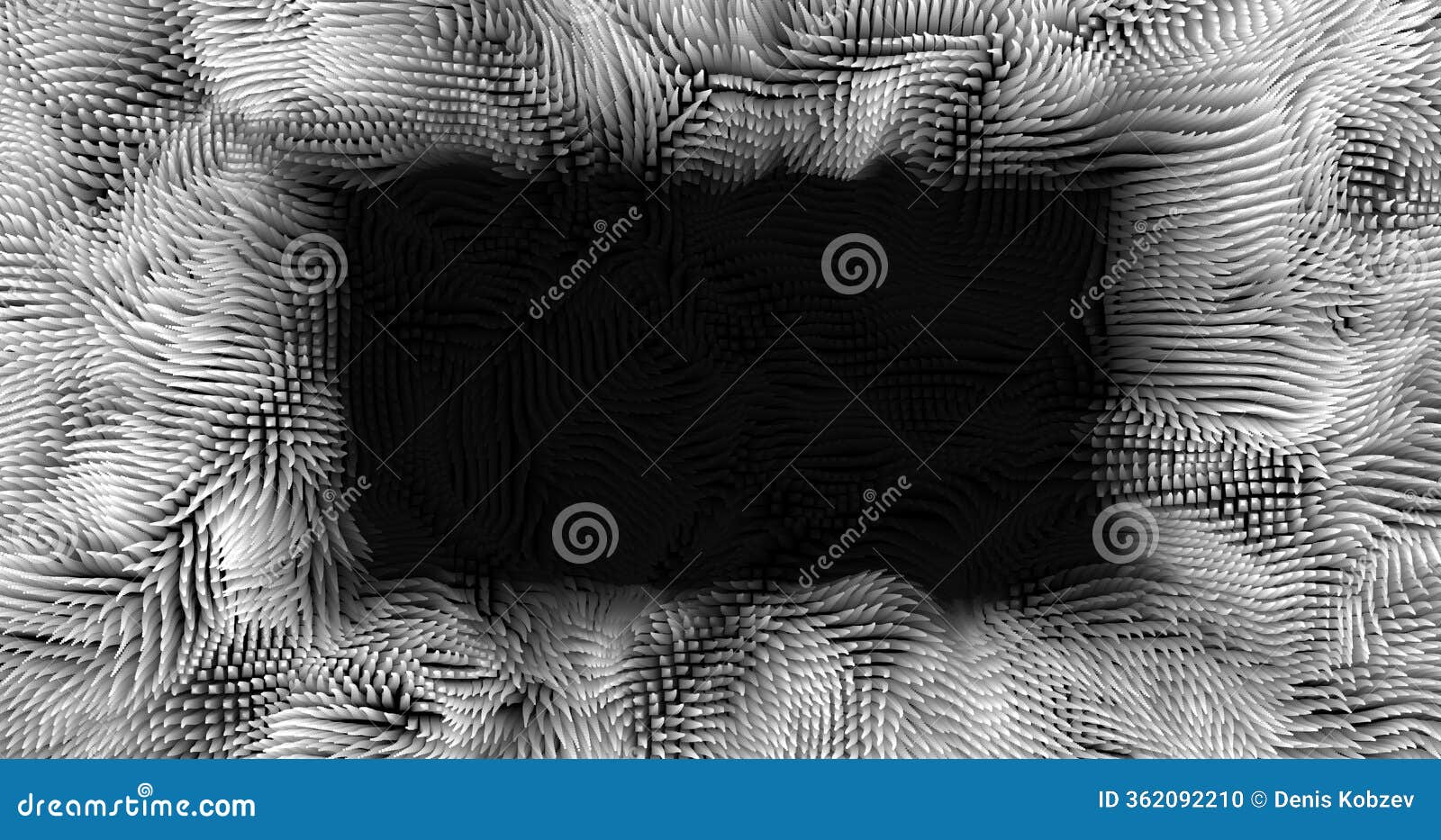 In Shades of Grey Abstract Texture Created with Gradient Flow and 3D ...