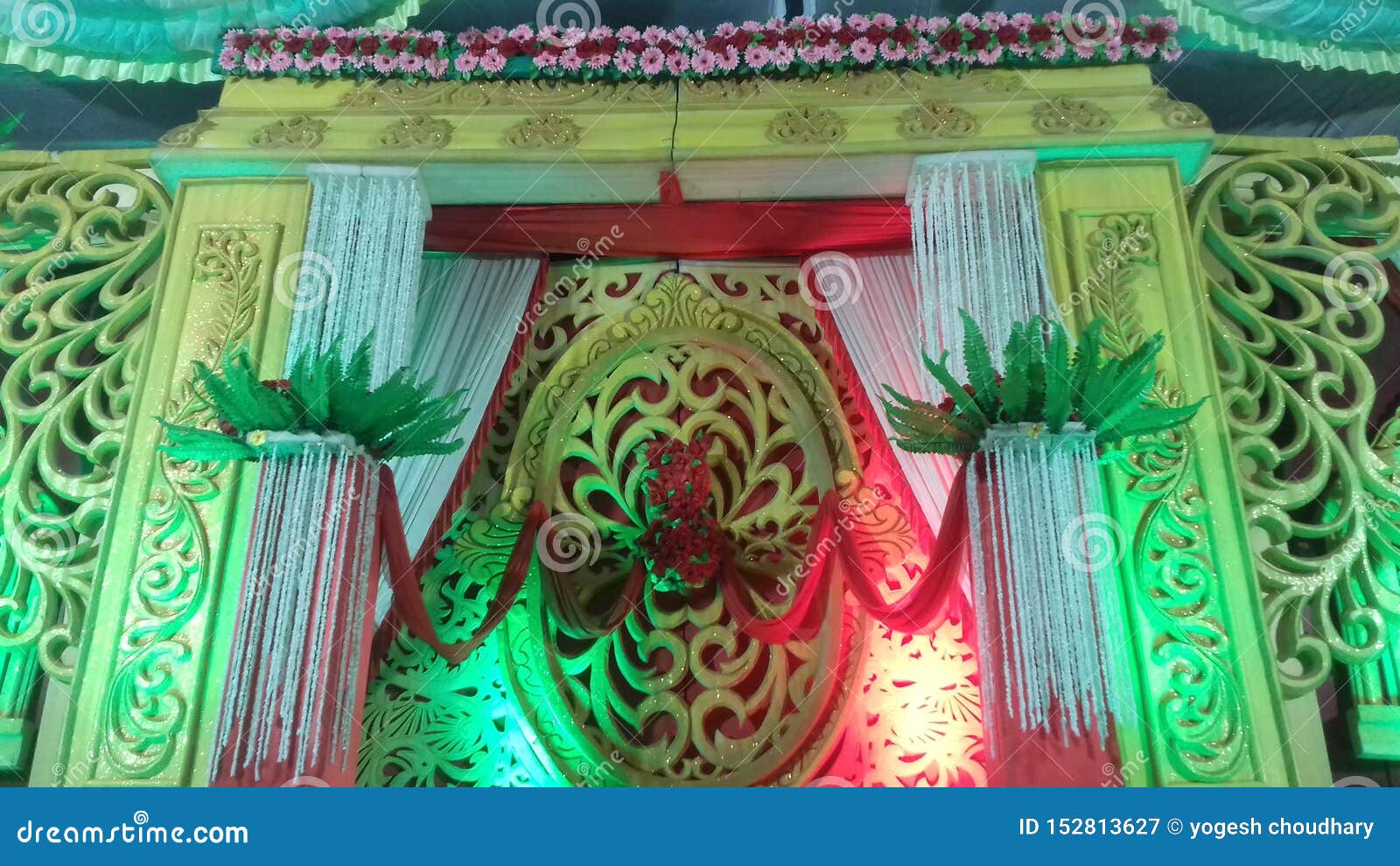 02 shadi stock image. Image of gate, indian, shadi, flawer - 152813627