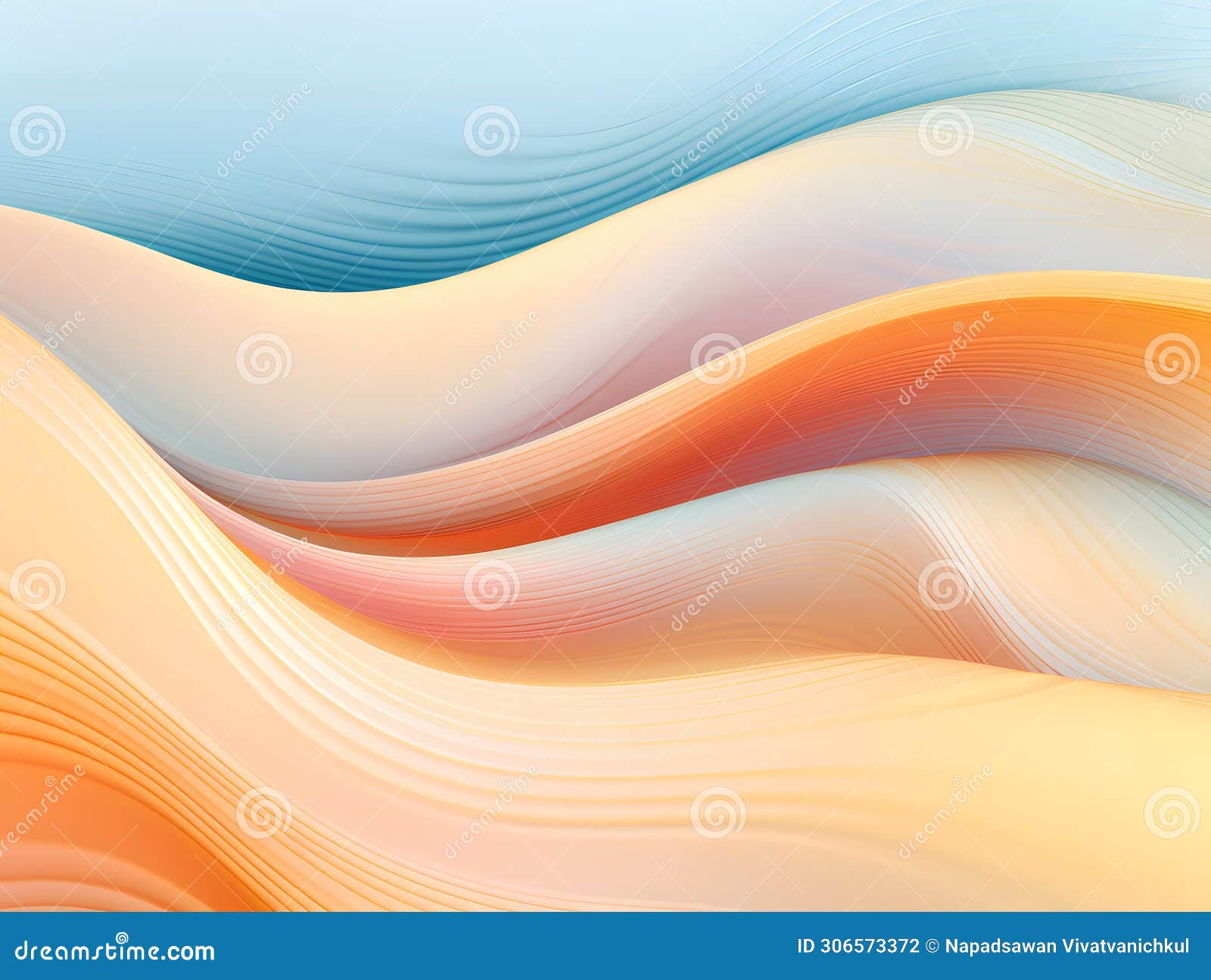 Shading Gradient Wave Background. Stock Illustration - Illustration of ...