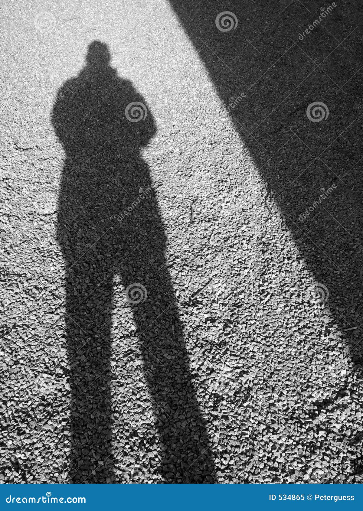 Shadow stock image. Image of shape, figure, gravel, shadow - 534865