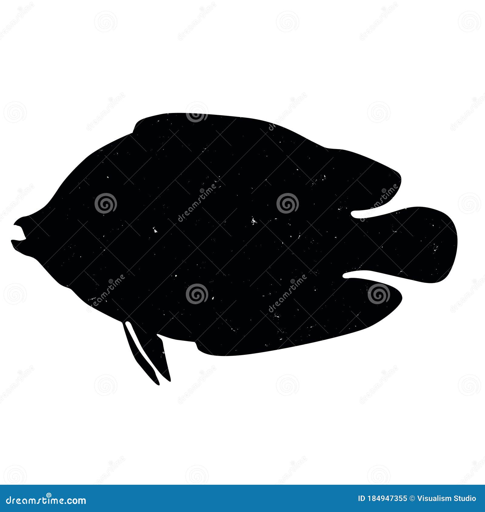 Shadow Animal Icon Silhouettes Isolated on Dark Black Graphical in ...