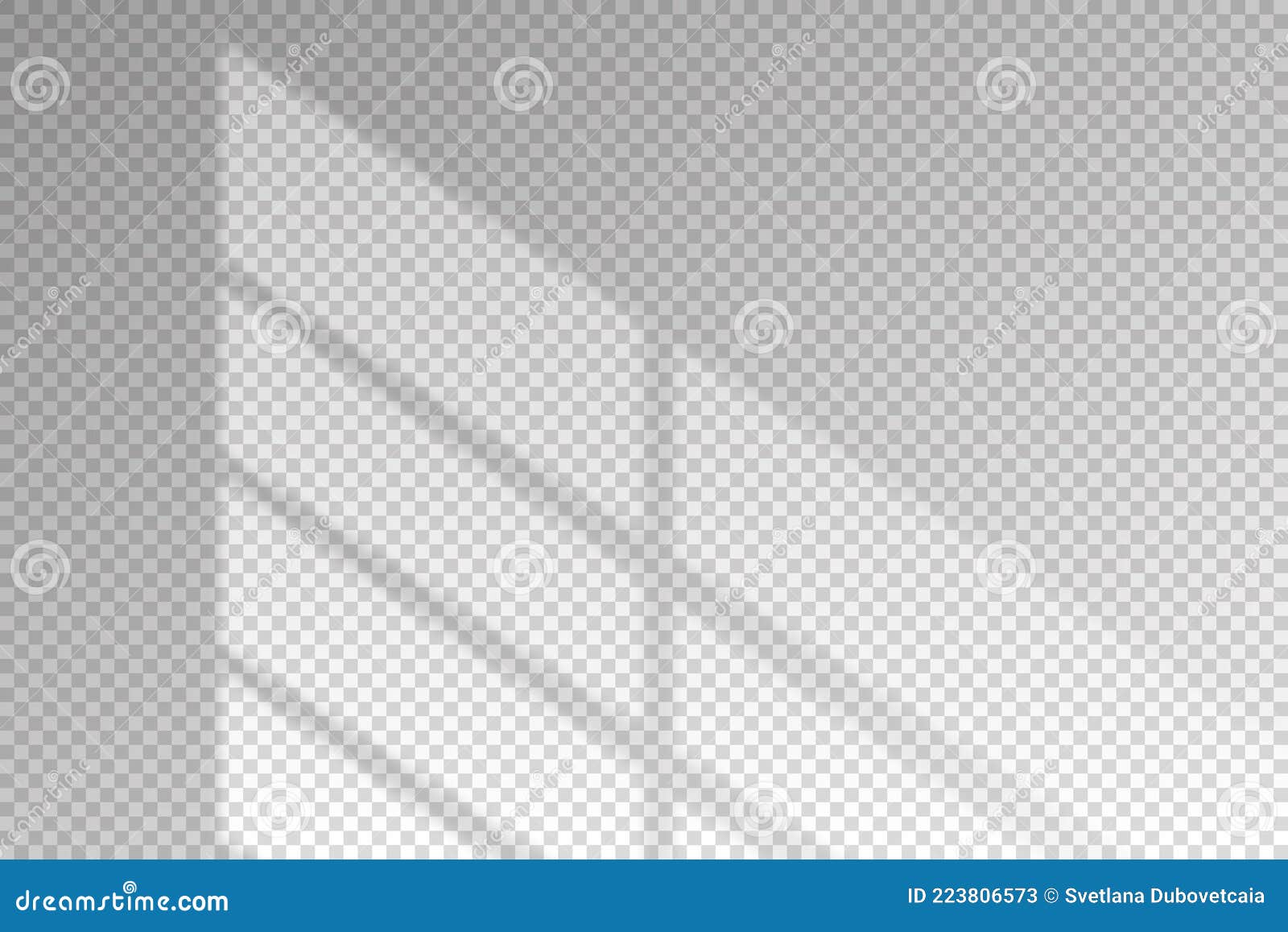 Shadow of Blind from Window. Blinds Shade Isolated on Transparent ...