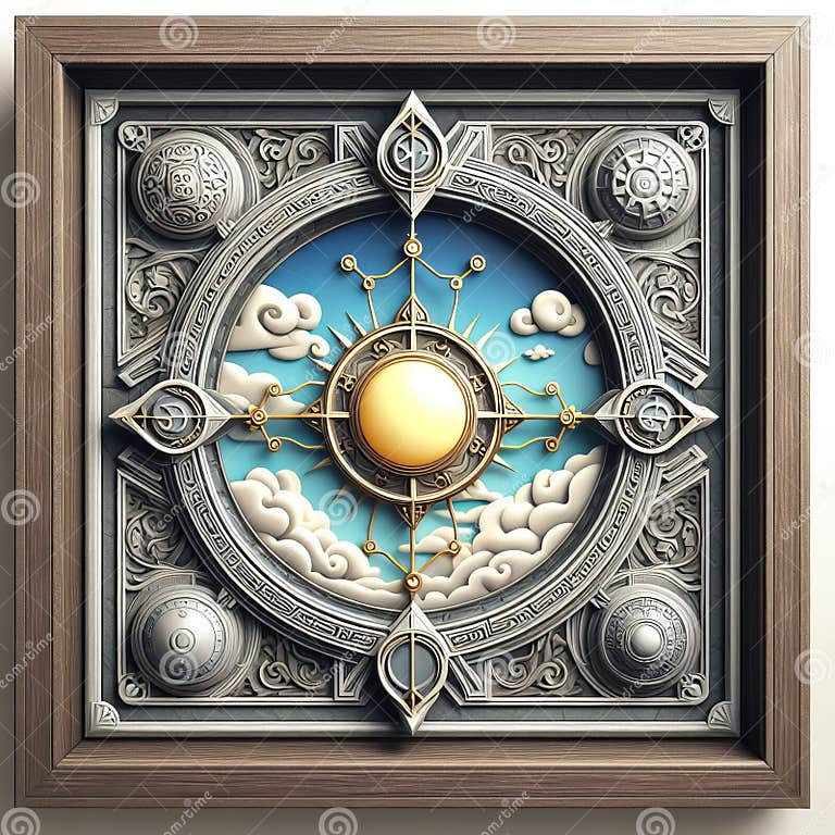 Shadow Box Frame a Deep Frame with a Recessed Interior To Cra Stock ...